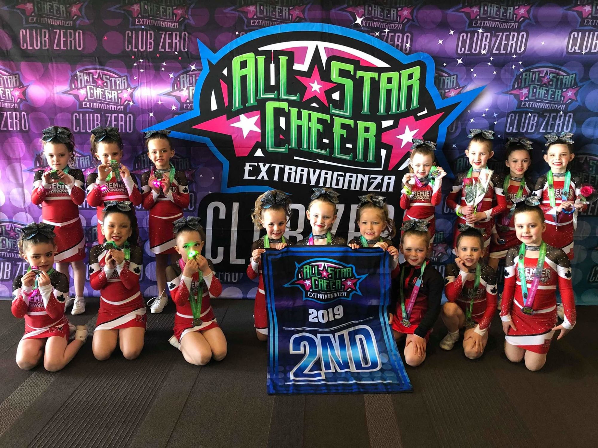 Premier Academy Cheerleading finishes season with three banners ...