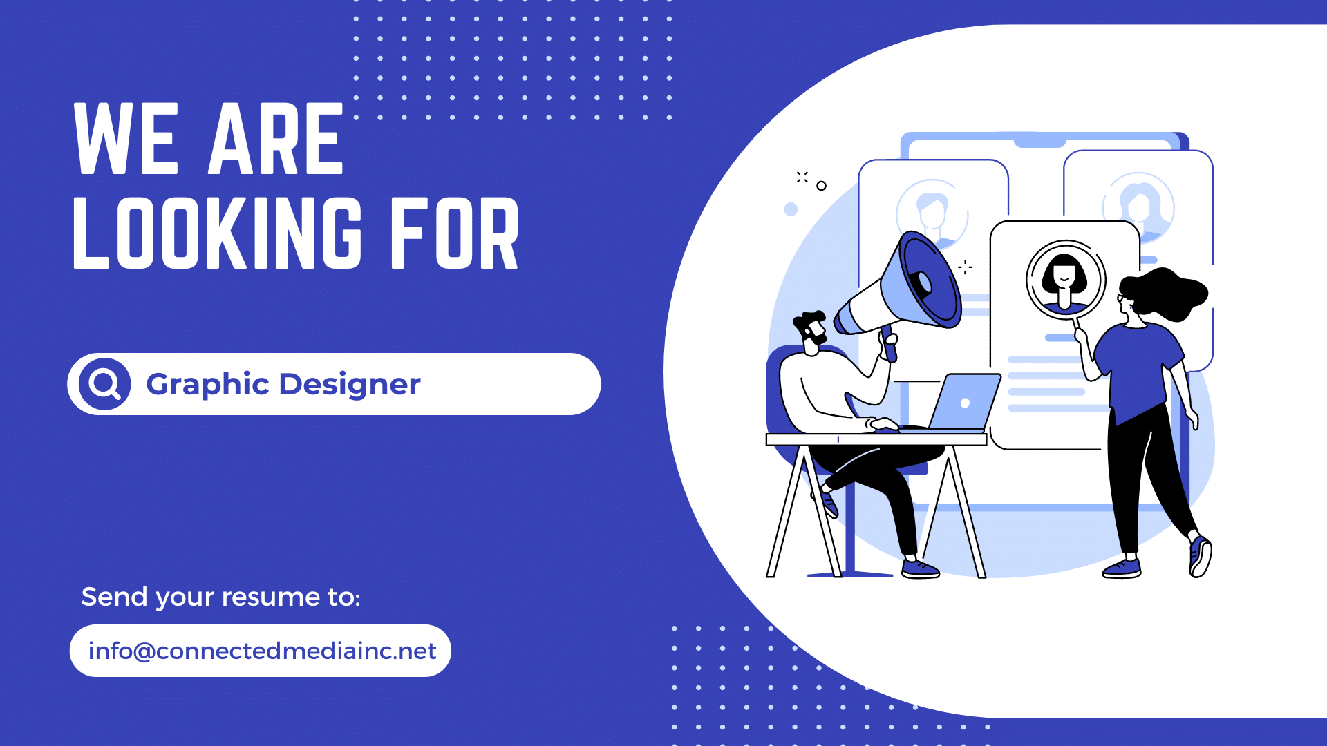 EMPLOYMENT OPPORTUNITY: Graphic Artist - Connected Media Inc ...