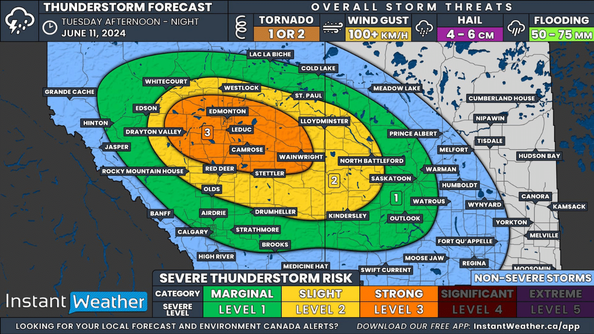 Lakeland area likely out of reach from supercell storm activity tonight ...