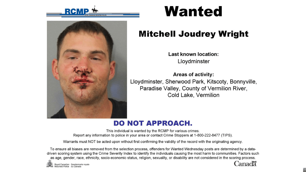 Man known to area wanted by RCMP - Lakeland Connect