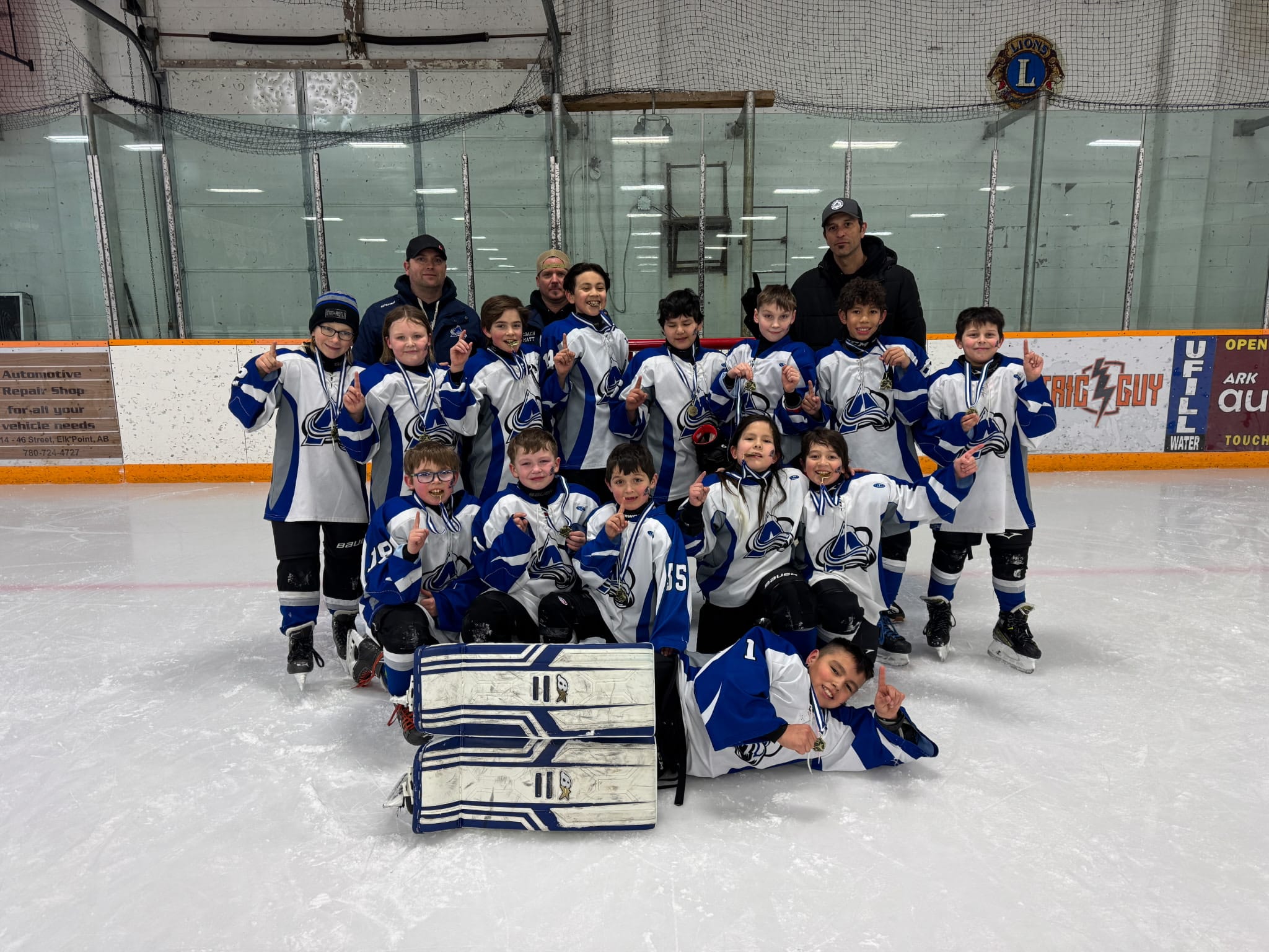 Avalanche Dominate the Ice: U11 Team Strikes Gold Again! - Lakeland Connect