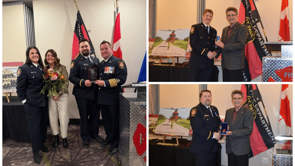 St. Paul Fire Department Honours Years of Service and Leadership at ...