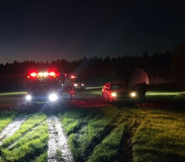 Large Barn Destroyed in Late-Night Fire Near McLaughlin - Lakeland Connect
